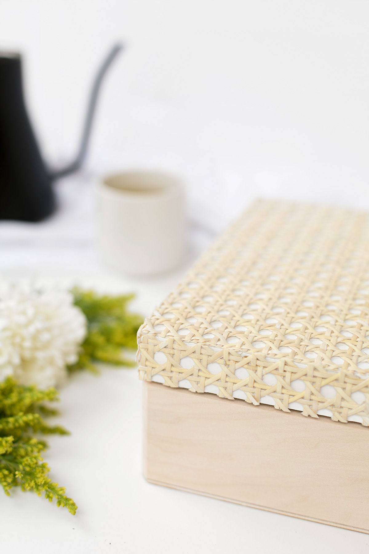 Diy Rattan Tea Box Ctrl Curate