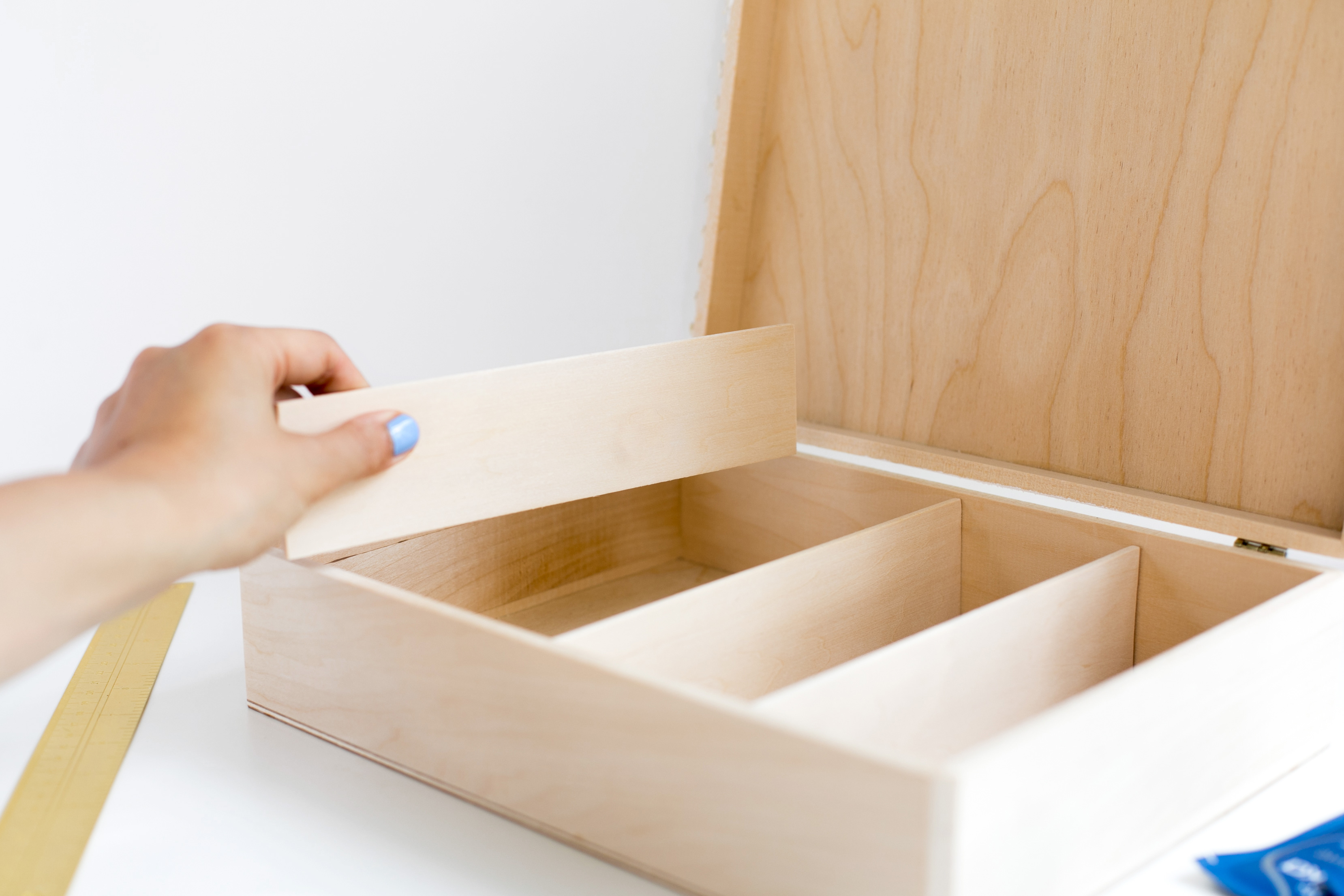 Diy Rattan Tea Box Ctrl Curate